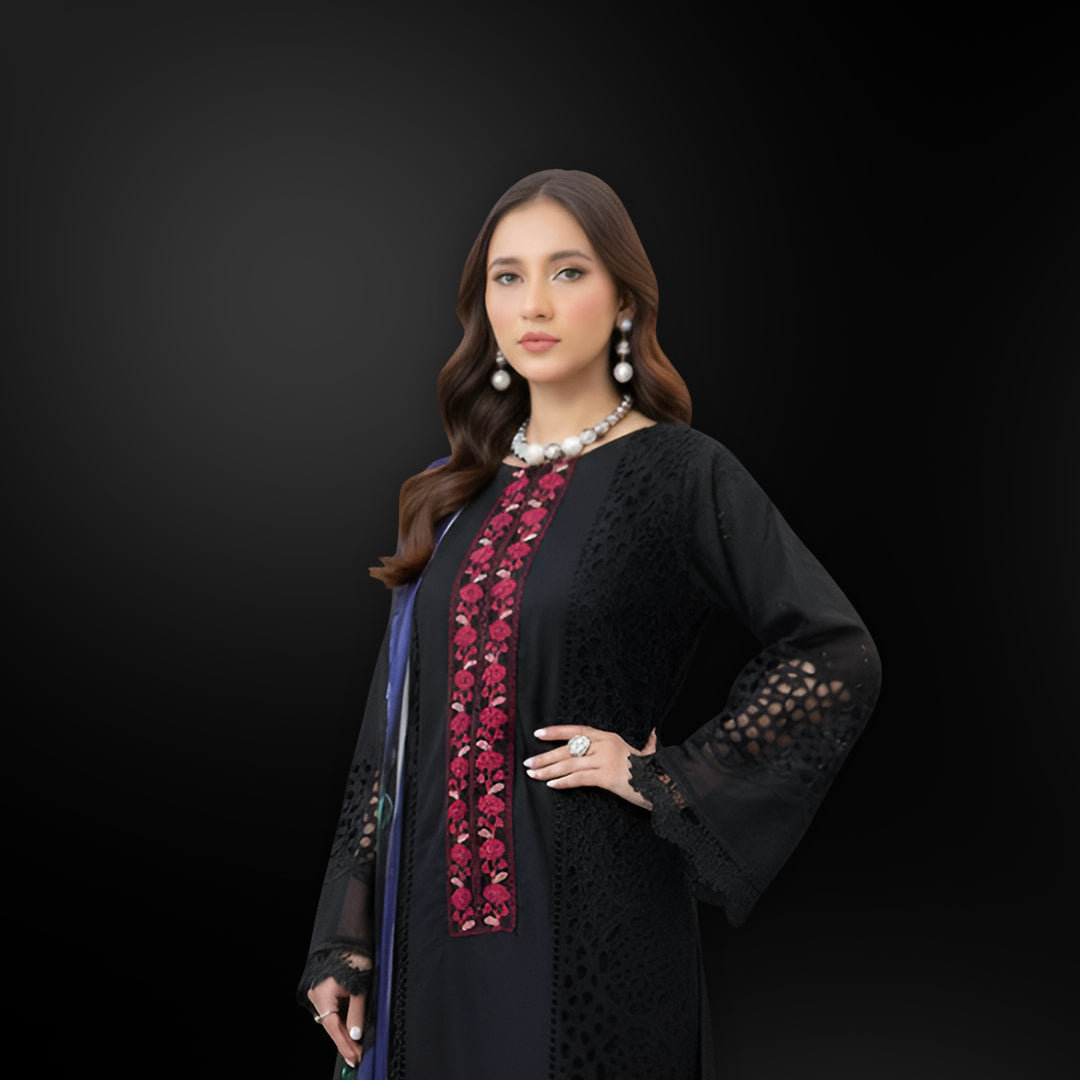 3 PIECE UNSTITCHED – Karachi Branded Collection